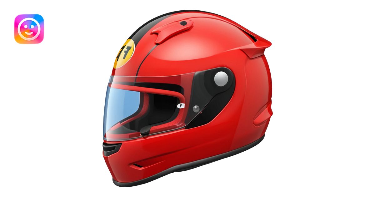 f1 helmet from side emoji | AI Emoji Generator