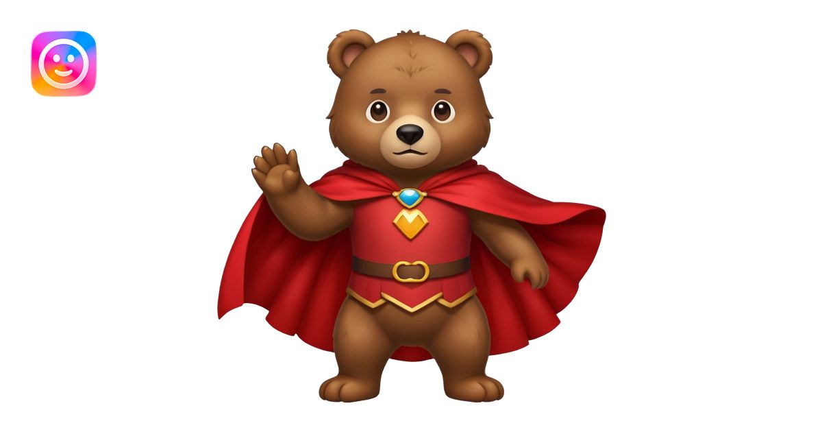 Süper bear adventure emoji | AI Emoji Generator