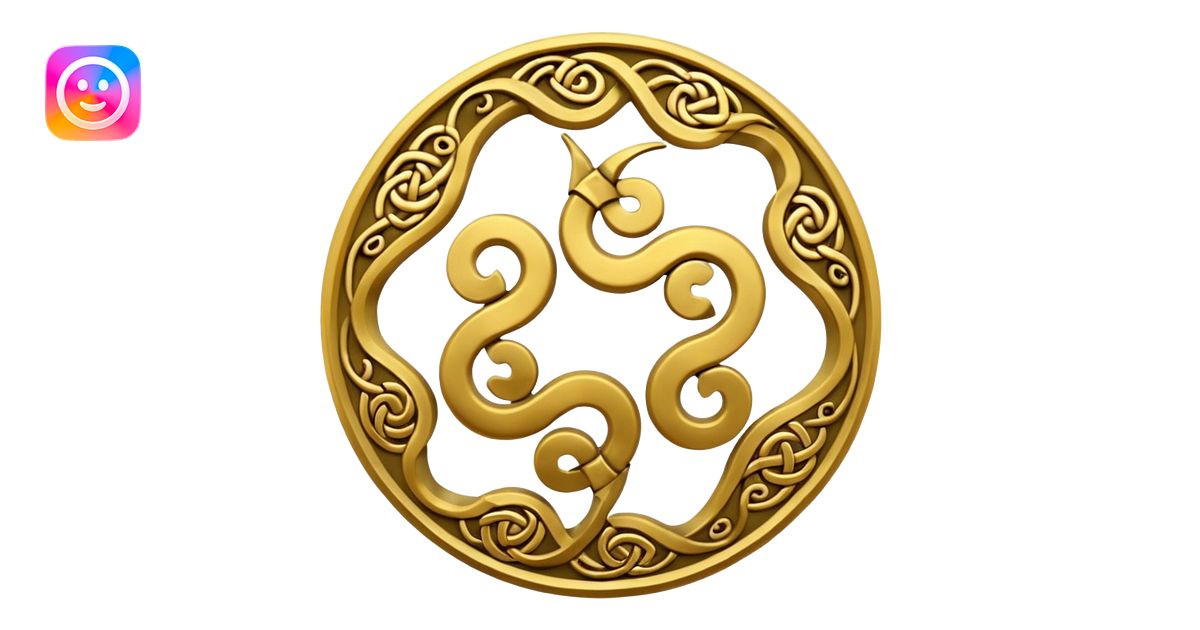 Triskelion emoji | AI Emoji Generator