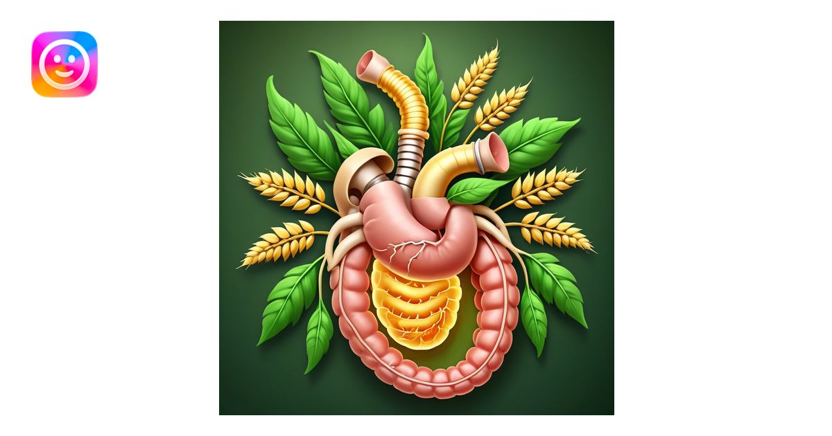 Human digestive system with esophagus, stomach, intestines, and colon ...