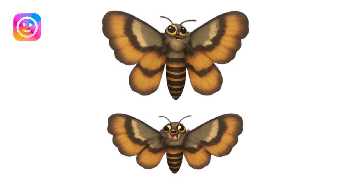 Mothra emoji | AI Emoji Generator