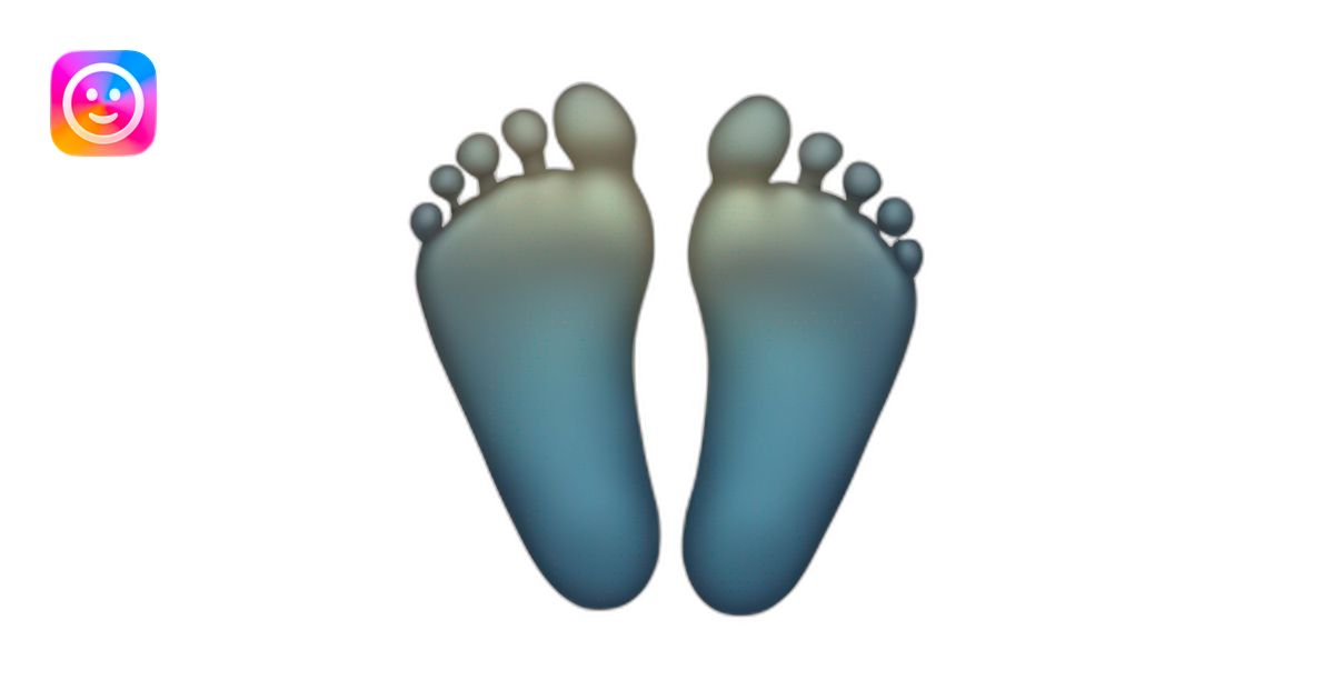 Feet emoji | AI Emoji Generator