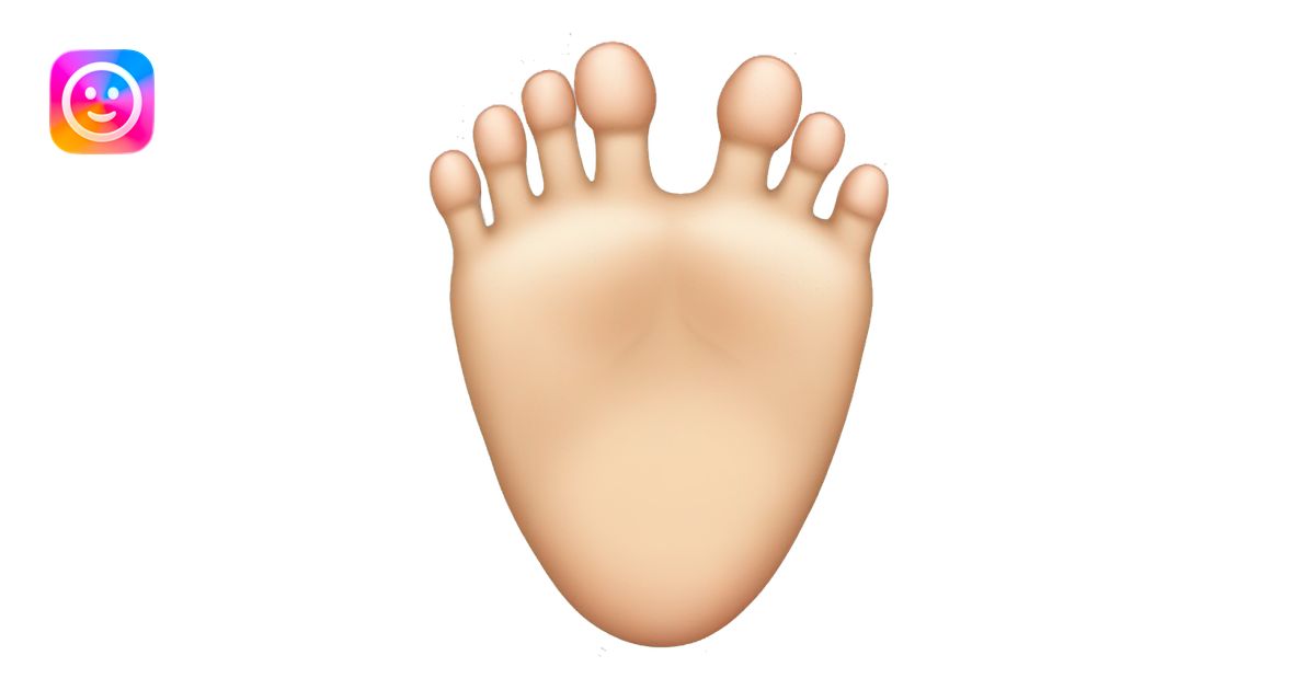 toe emoji | AI Emoji Generator