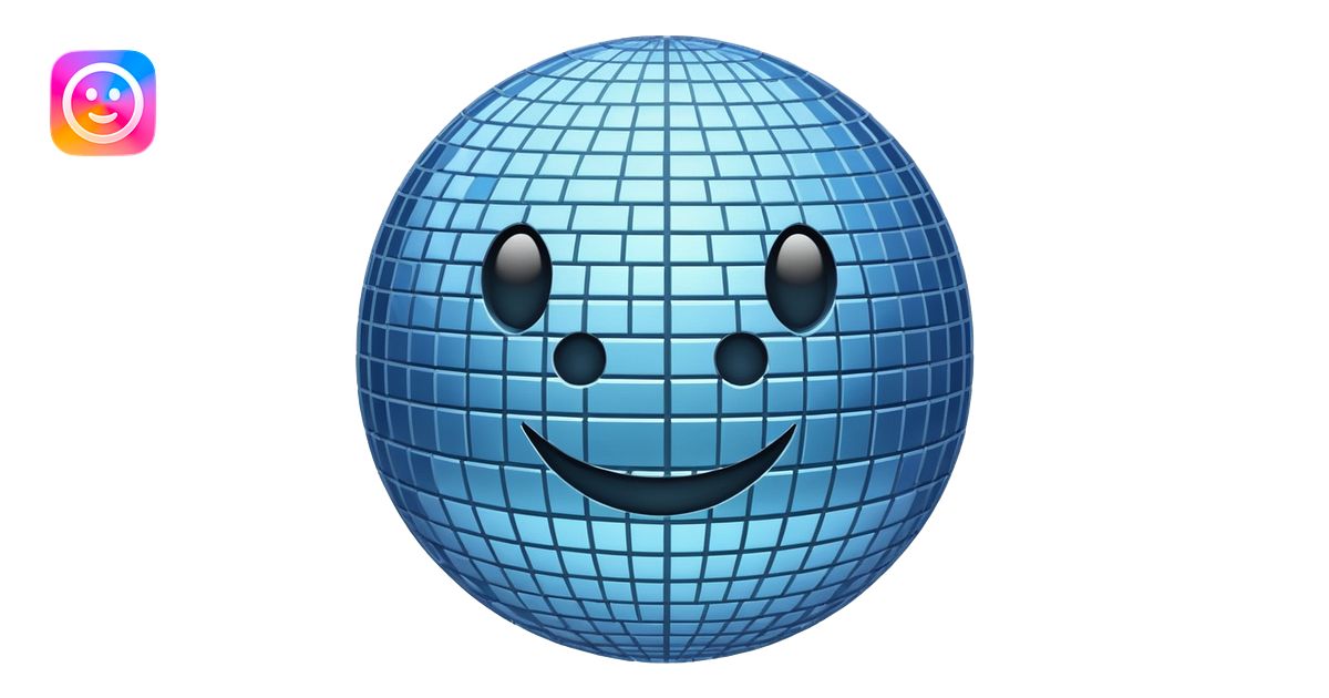 disco ball moon emoji | AI Emoji Generator