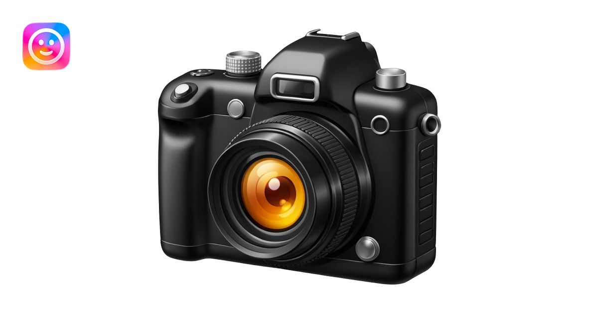 Camera clicking images emoji | AI Emoji Generator