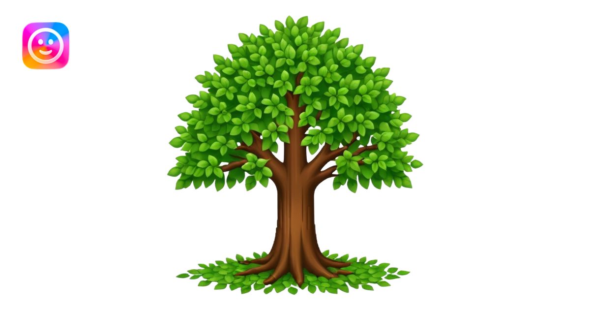 pixel art tree emoji | AI Emoji Generator