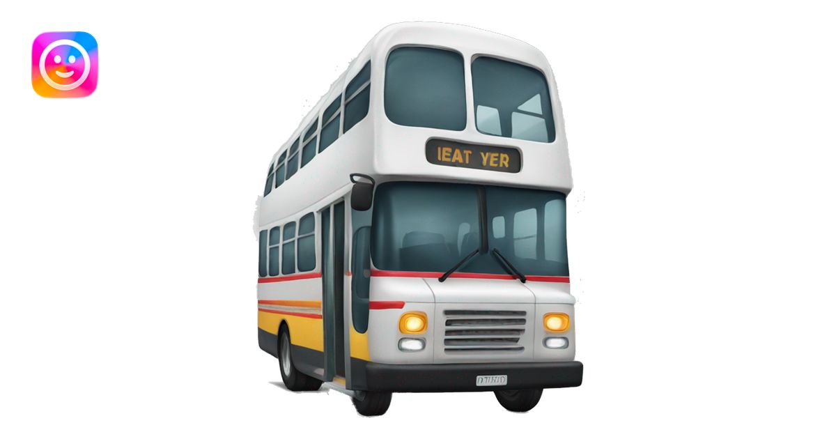 bus emoji | AI Emoji Generator