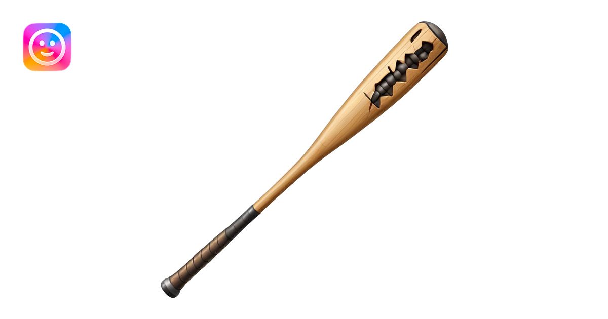 stranger thigs Steve's baseball bat with nails on it emoji | AI Emoji ...