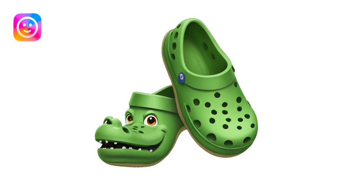 crocs emoji | AI Emoji Generator