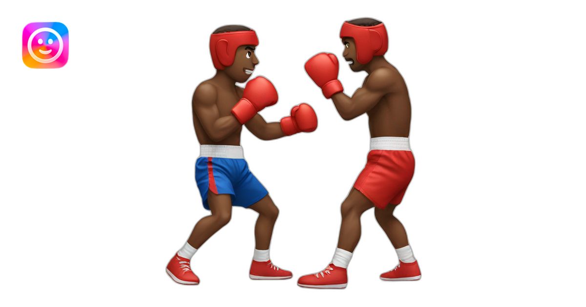 boxing fight emoji | AI Emoji Generator