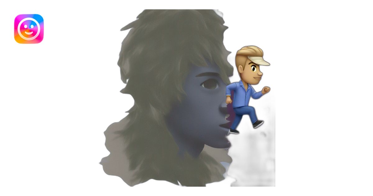 lone male focus emoji | AI Emoji Generator