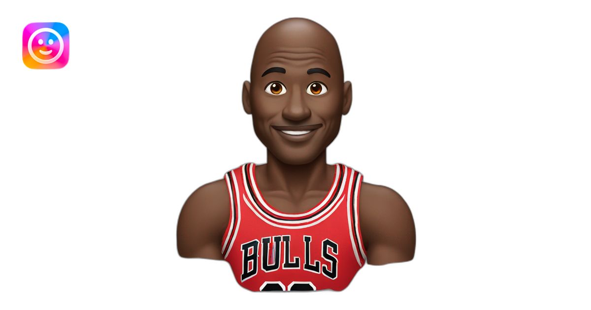 Michael Jordan emoji | AI Emoji Generator