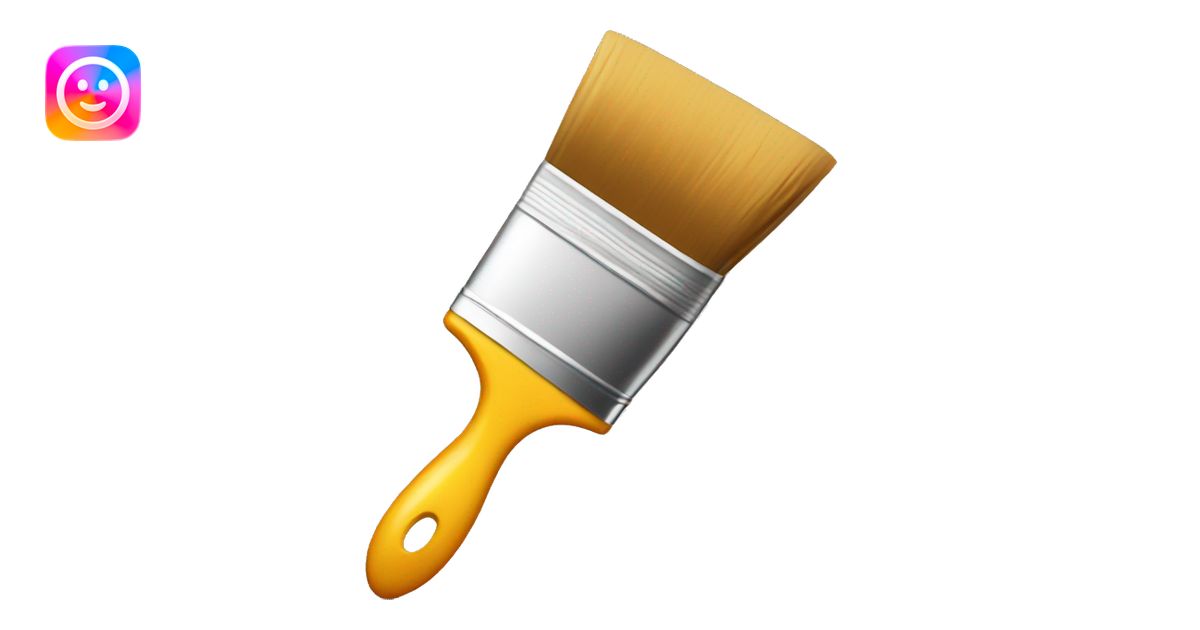 Paint brush emoji | AI Emoji Generator
