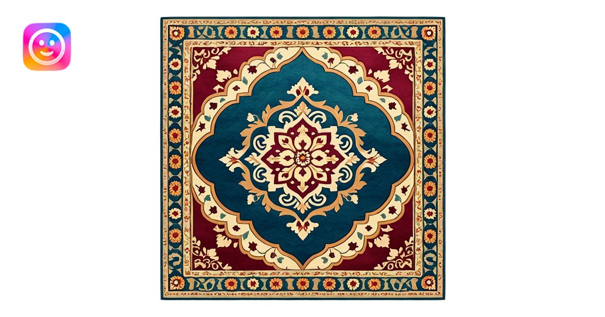 carpet with old design emoji | AI Emoji Generator