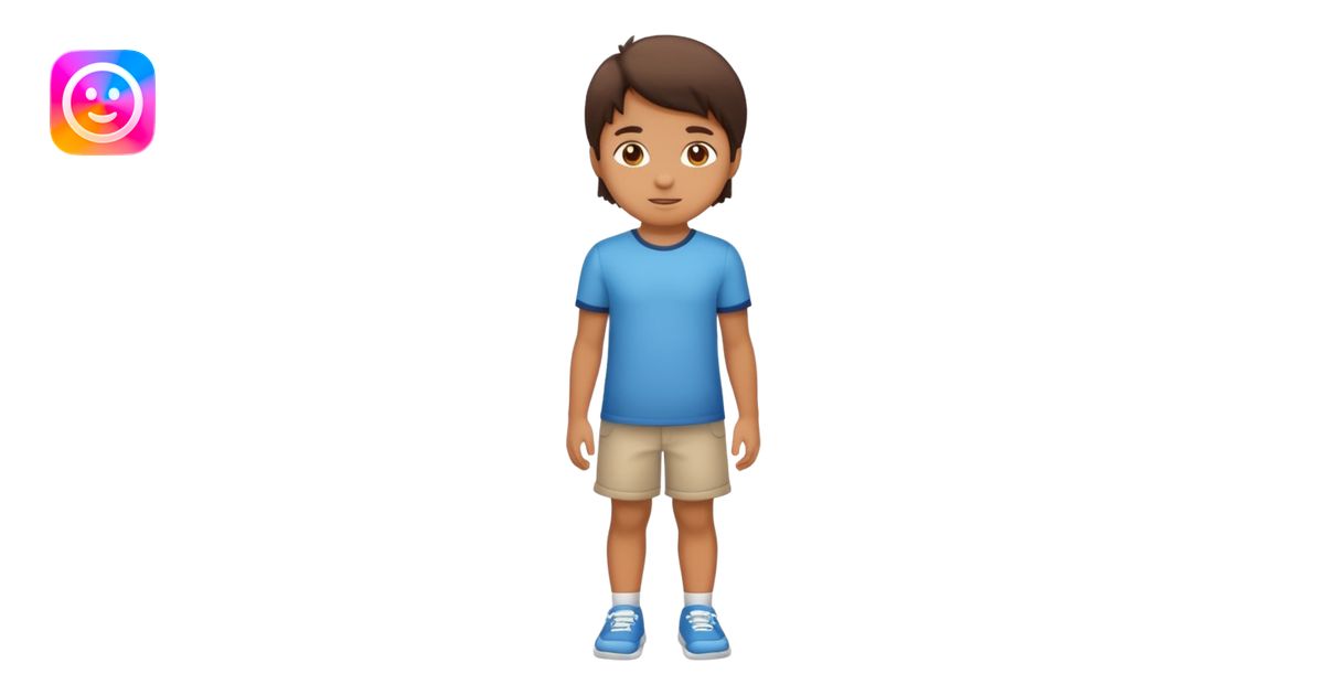 kinder kid full body emoji | AI Emoji Generator