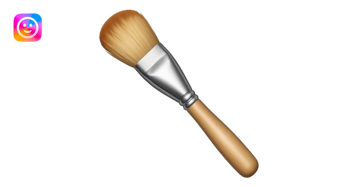 one makeup brush emoji | AI Emoji Generator
