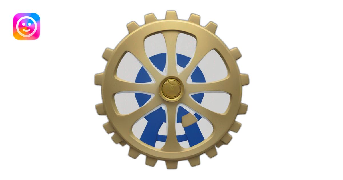 rotary logo emoji | AI Emoji Generator