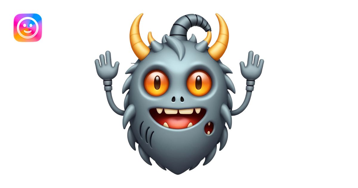 A compact monster that produces sound by tapping its own core in steady ...