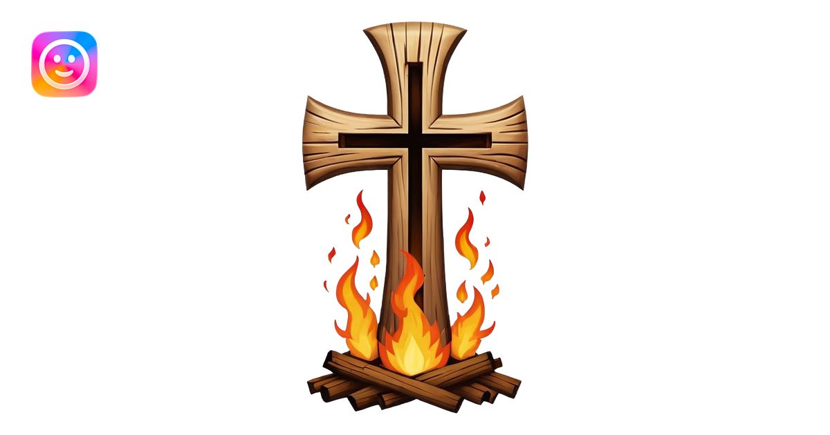 kkk cross symbol emoji | AI Emoji Generator