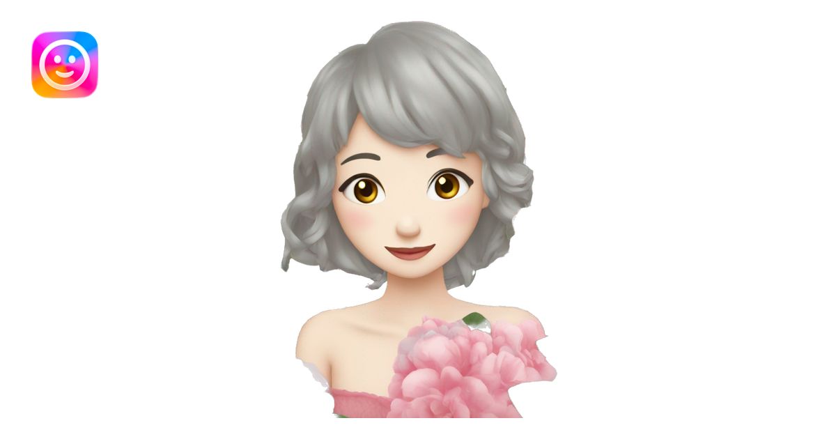 Cinta Bunga Hati emoji | AI Emoji Generator