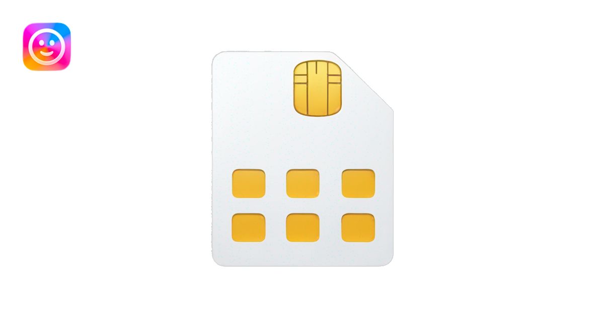 phone sim card emoji | AI Emoji Generator