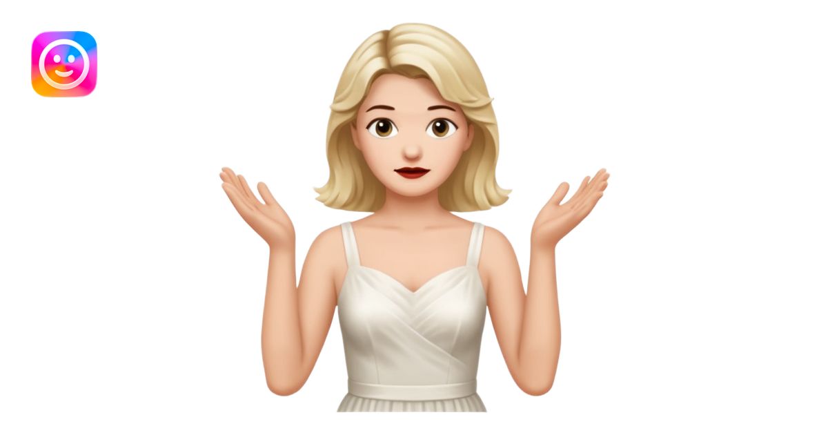 Laura Palmer from Win Peaks hands clapping emoji | AI Emoji Generator