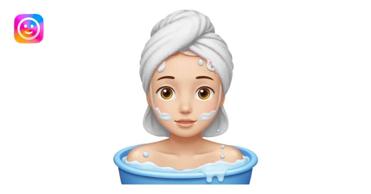 wash face emoji | AI Emoji Generator