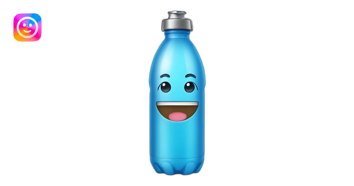 Emoji of a water bottle emoji | AI Emoji Generator
