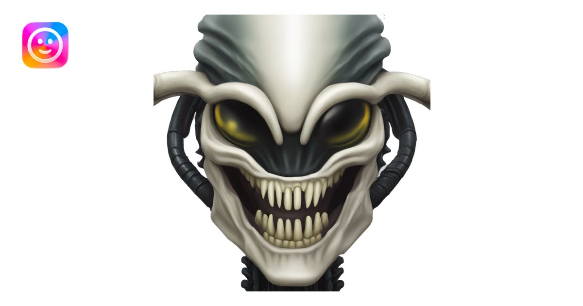 Xenomorph emoji | AI Emoji Generator