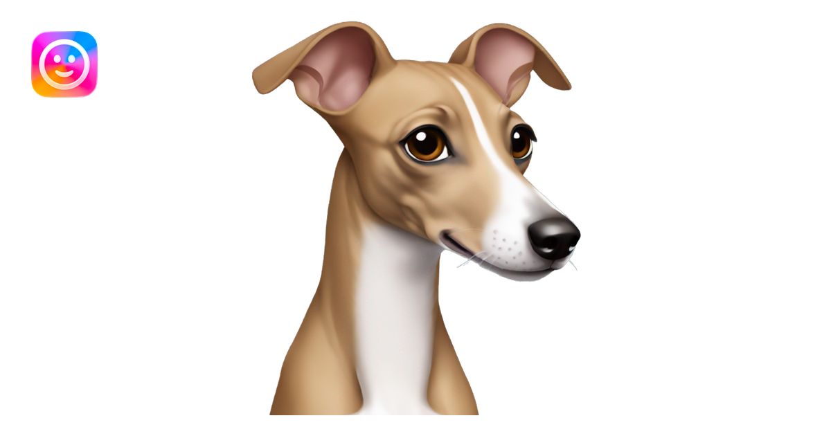 Fawn Italian greyhound emoji | AI Emoji Generator