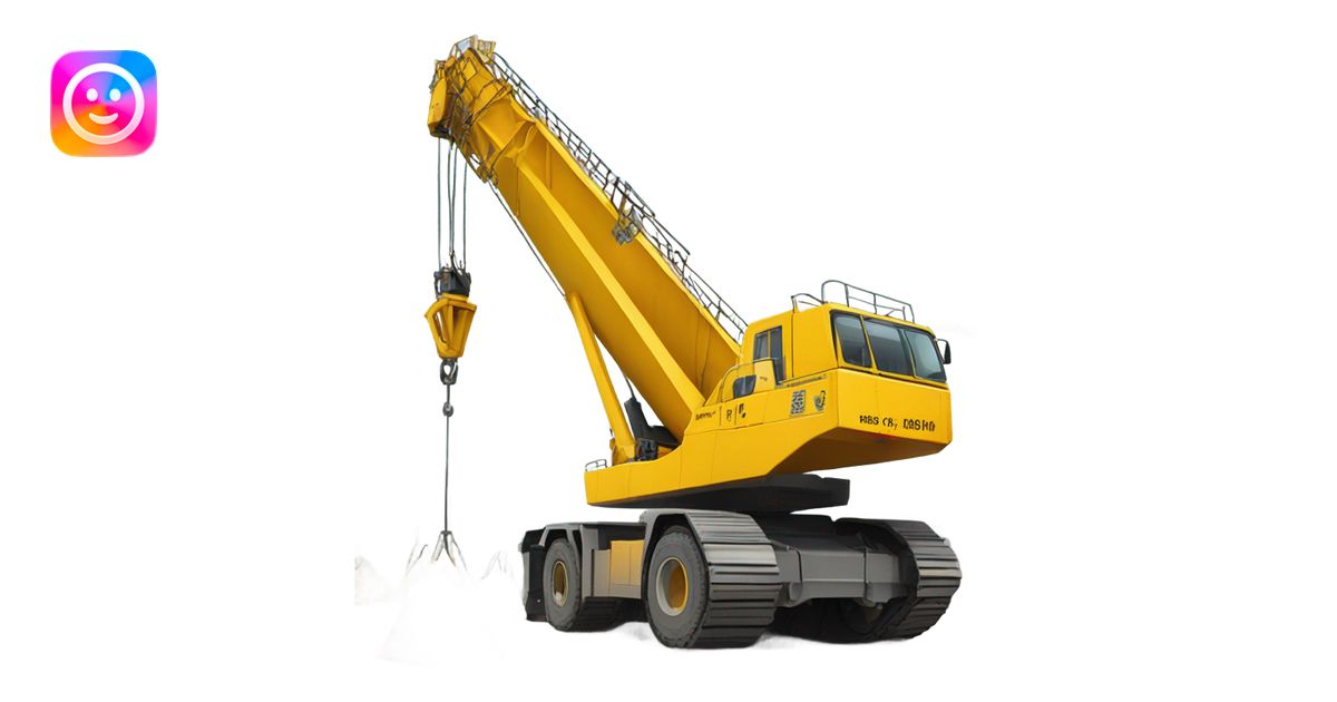 Crane construction emoji | AI Emoji Generator