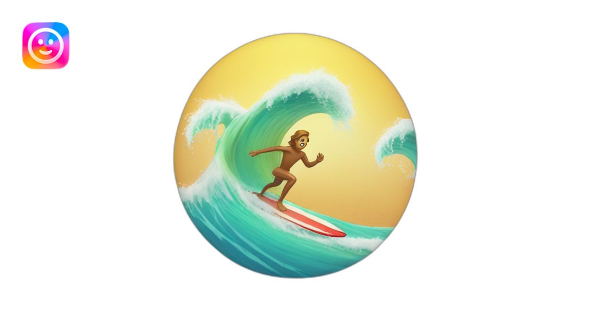 surf emoji | AI Emoji Generator