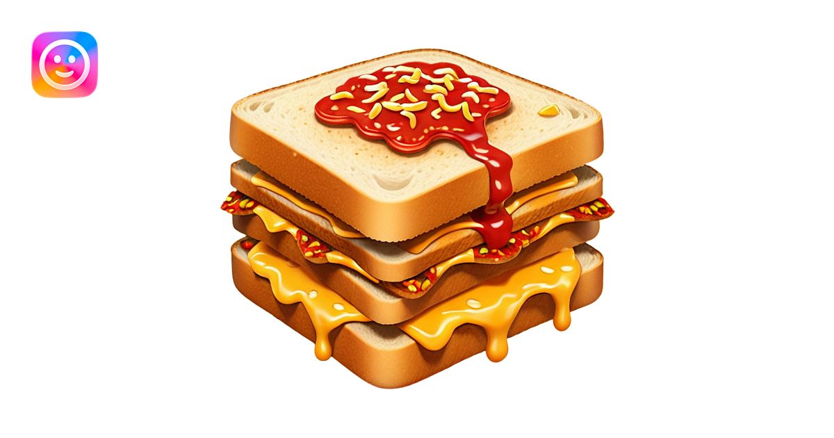 extra spicy sucuk sandwich object icon, crispy toasted bread, lots of ...