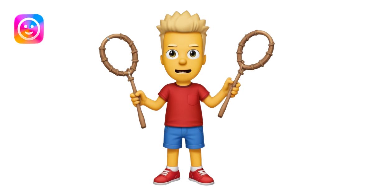 make the realistic bart simpson meme emoji | AI Emoji Generator