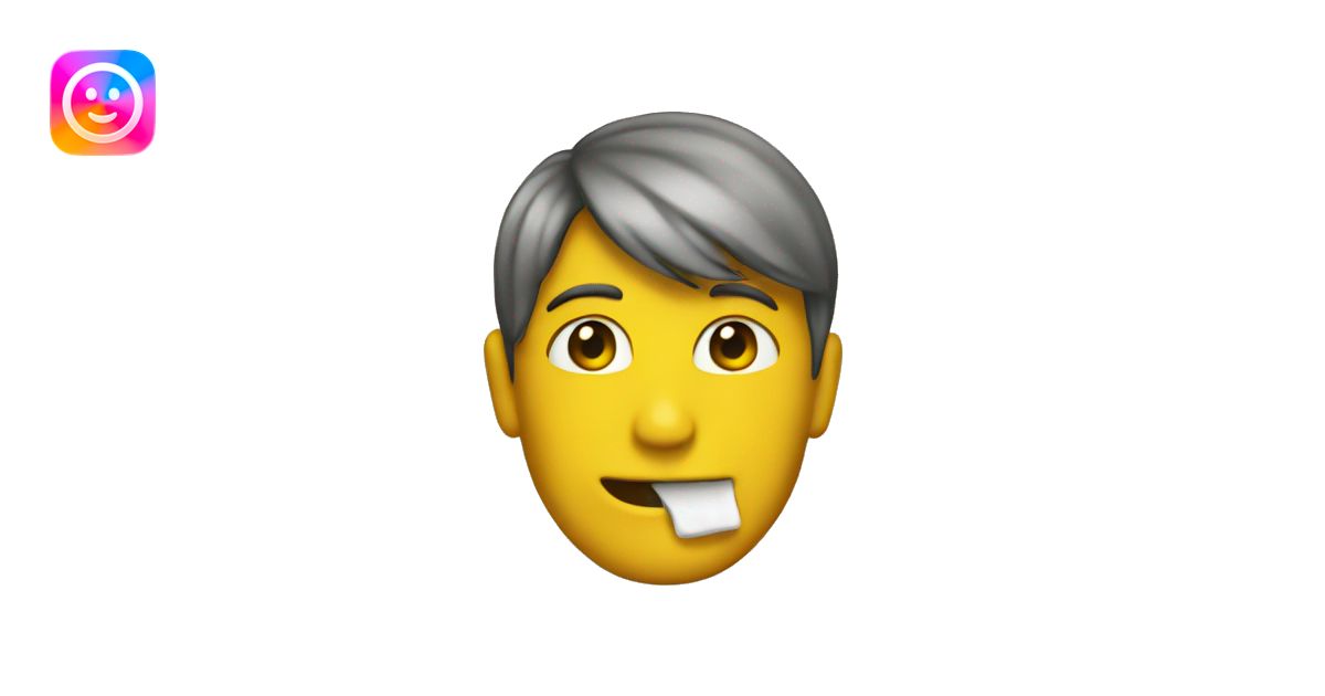 C yellow EMOJI emoji | AI Emoji Generator