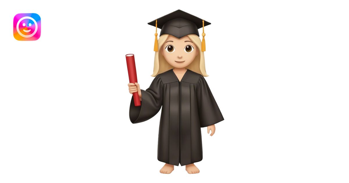 Graduation emoji | AI Emoji Generator