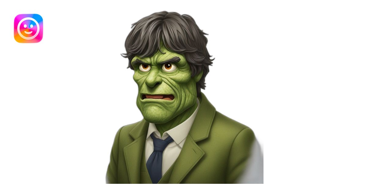 swamp-thing-carles-puigdemont emoji | AI Emoji Generator