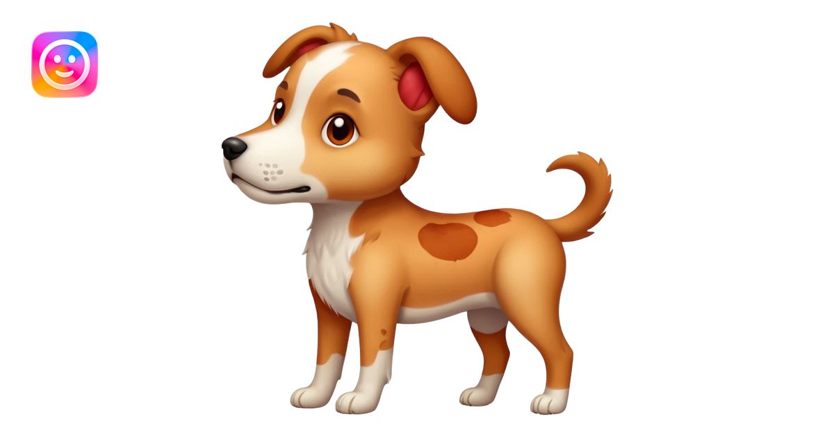 dog's common issue emoji | AI Emoji Generator