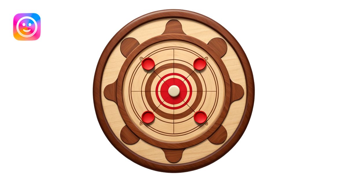 Carrom board emoji | AI Emoji Generator