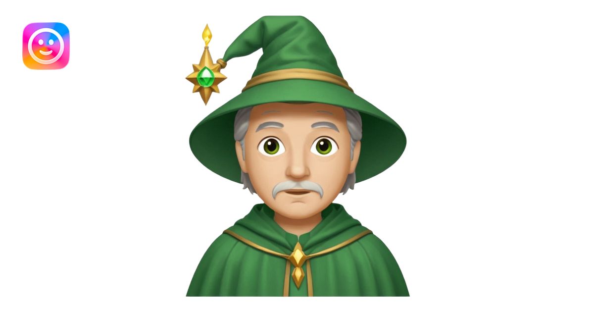 The Wizard from The Wizard of Oz with light skin, brown eyes, grey hair ...