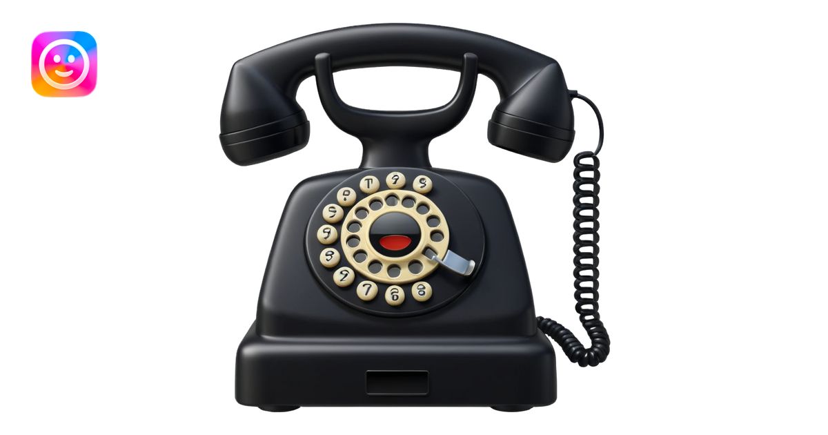 Telefon emoji | AI Emoji Generator