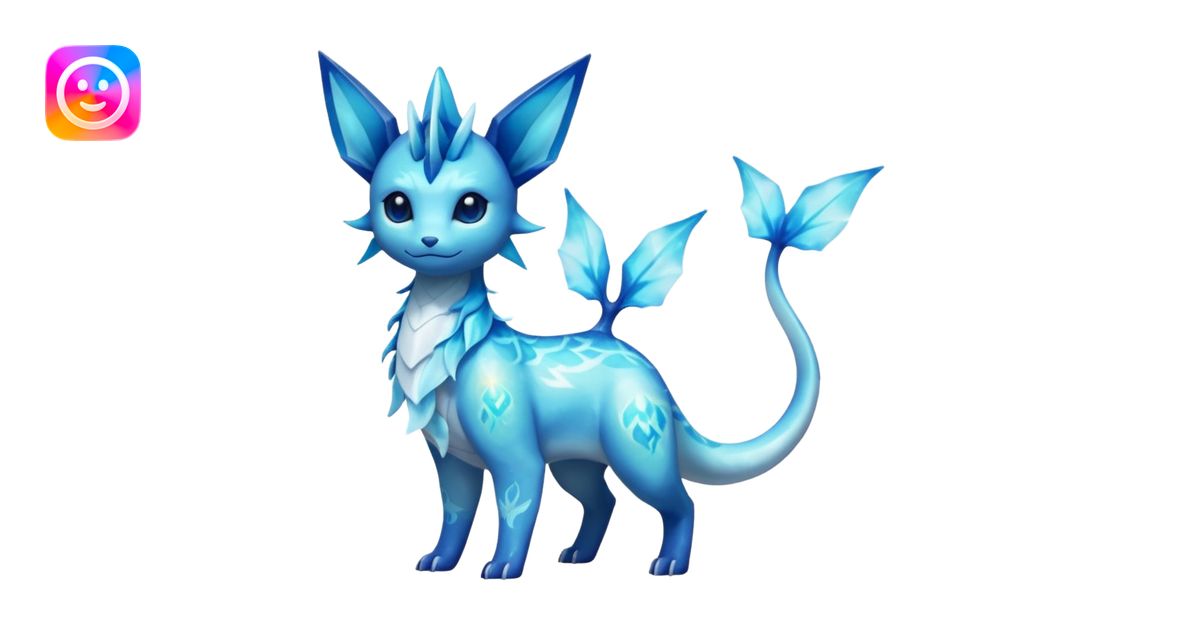 Shiny Nebulae Lumineon-Vaporeon-Amaura-Glaceon-Dragonair-Fakémon-hybrid ...