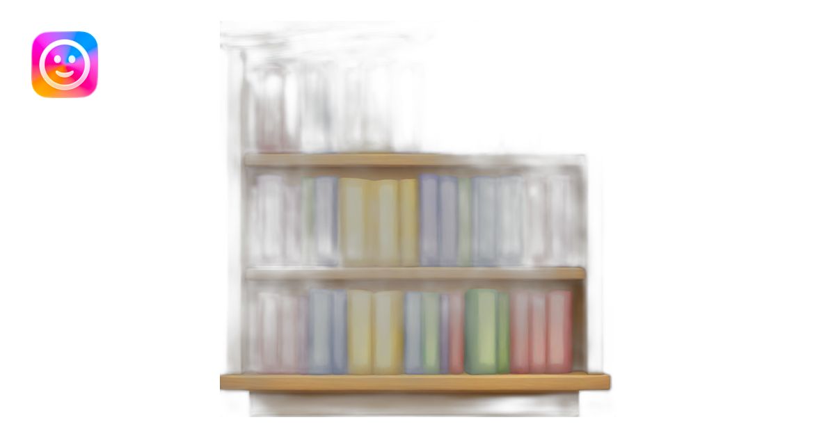 bookcase emoji | AI Emoji Generator