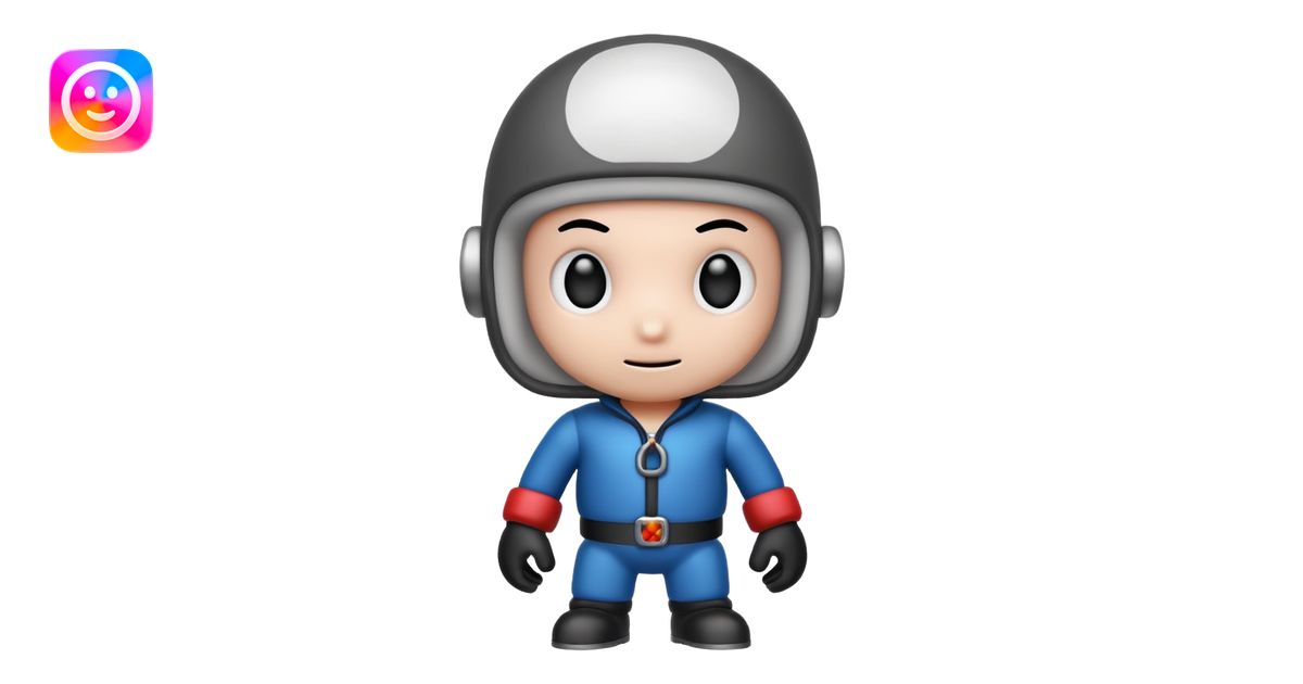 Bomberman emoji | AI Emoji Generator