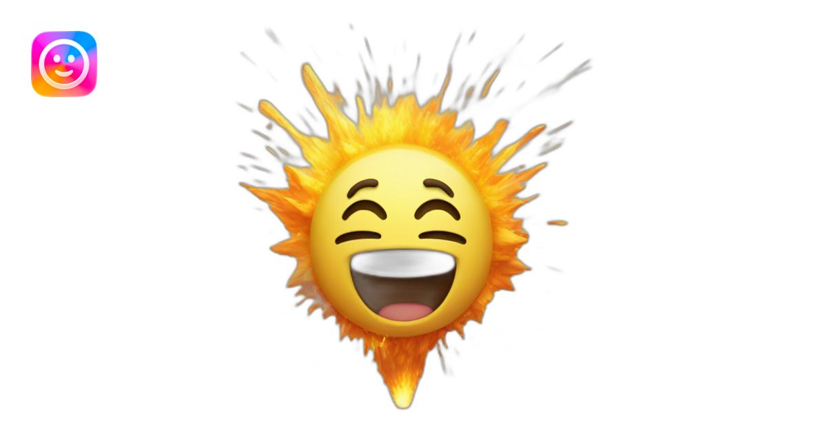 exploding with happiness emoji | AI Emoji Generator