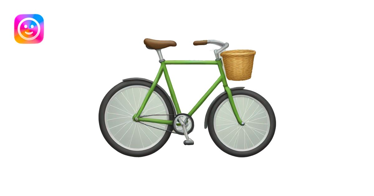 Bicycle emoji emoji | AI Emoji Generator