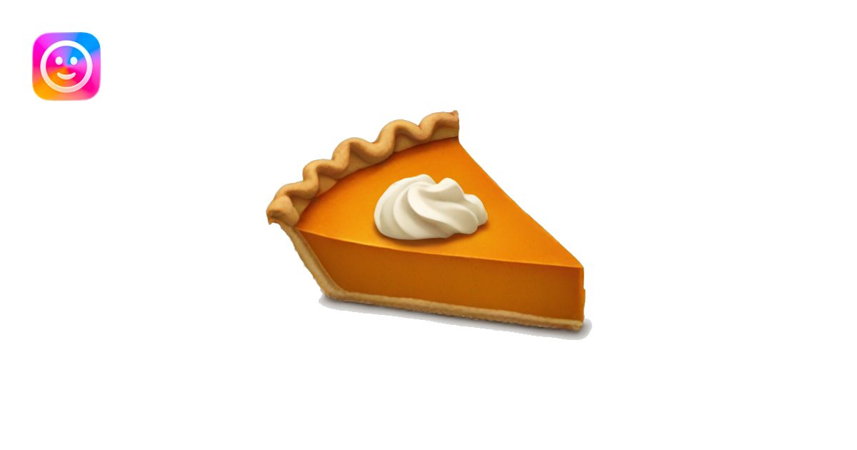 Pumpkin pie emoji | AI Emoji Generator