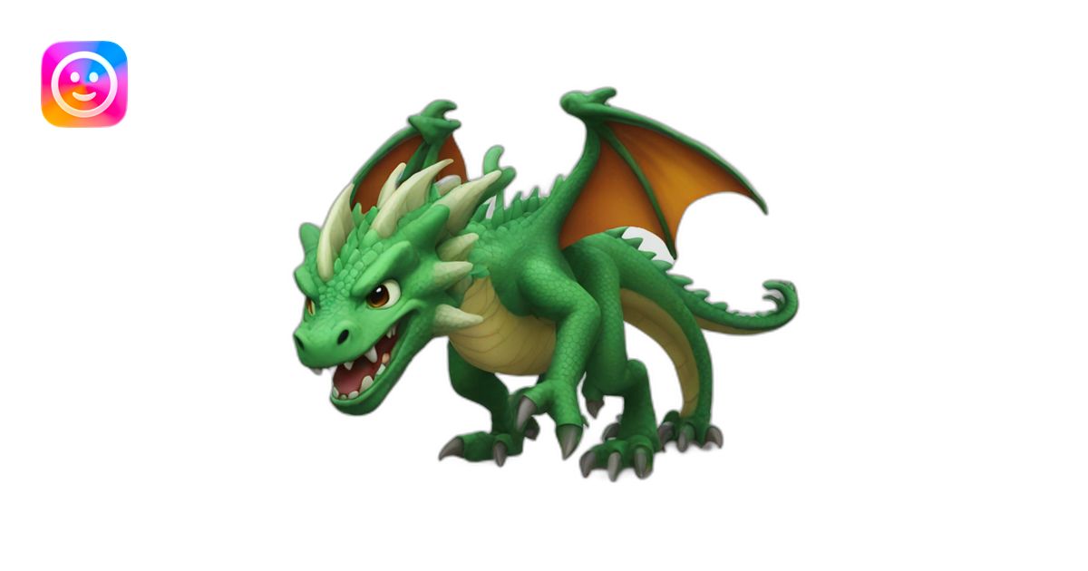 raid dragon emoji | AI Emoji Generator