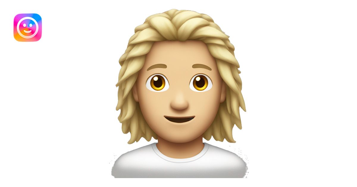 boy mullet hair emoji | AI Emoji Generator