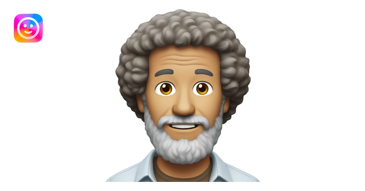 Bob ross emoji | AI Emoji Generator